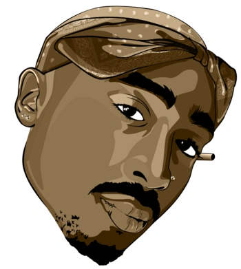 Descargar gratis 2Pac PNG Imagen de fondo transparente, Tupac Shakur ...