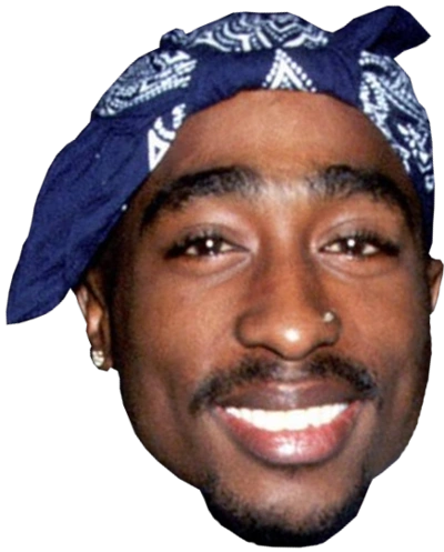 2Pac PNG Image With Transparent Background,Tupac Shakur Background PNG