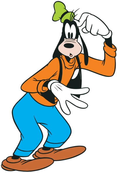 Imagen PNG de Goofy con fondo transparente, Imagen PNG gratis de Goofy