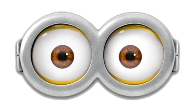 Download transparent Minion eyes png hd quality,minion eyes png no ...