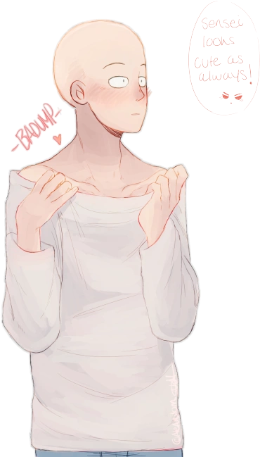 Free download blushy saitama doodle ,girl HD PNG Image With Transparent ...