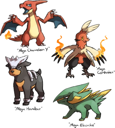 Free download mega prevolutions aka some previous stages of pokemon ...