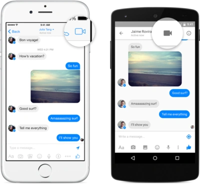 Facebook messenger video call PNG Picture Image with Transparent ...