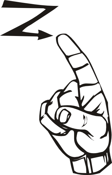 png picture Letter z in asl Transparent HD Photo,letter z in asl ...