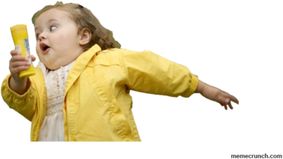Generate A Meme Using Bubbles - Bambina Che Corre Meme