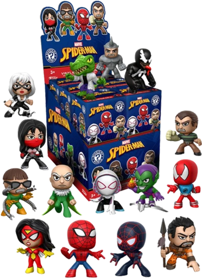 Classic mystery minis PNG Transparent HD Photo,funko spiderman mystery ...