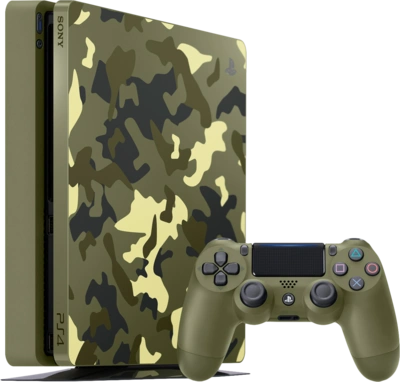 Free download ps4 slim 1tb console limited green camouflage call,ps4 ...