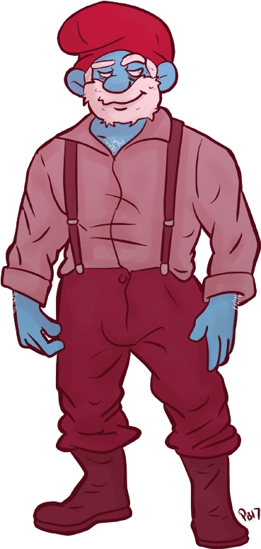 Big papa smurf PNG Image With Transparent Background,papa smurf ...